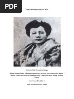 DR - Ose Rizal'S Ancestors From Mother Side and Father Side: Domingo ...