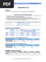 Bunker and Oil Transfer Checklist: ISM - Manual Developement of Plans ...