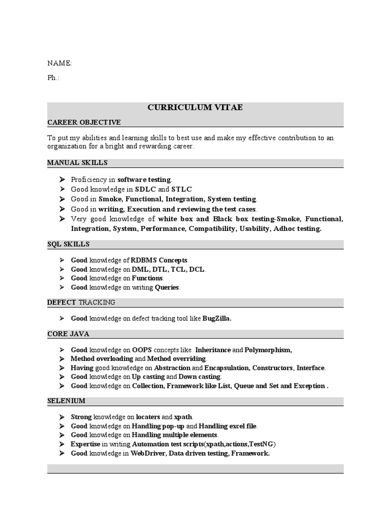 Curriculum Vitae: Career Objective | PDF | Cloud Computing | Method (Computer Programming)
