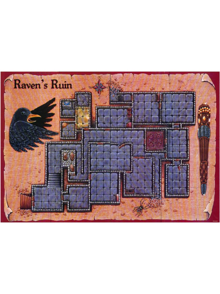 Mapa - Assault On Raven's Ruin | PDF