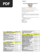 Eccd Checklist | PDF