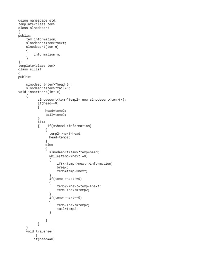 Sortedll Pdf Programming Paradigms Computer Programming