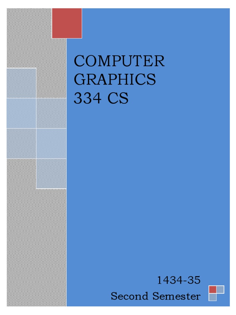 Cs Graphics | PDF | Video | Computer Graphics