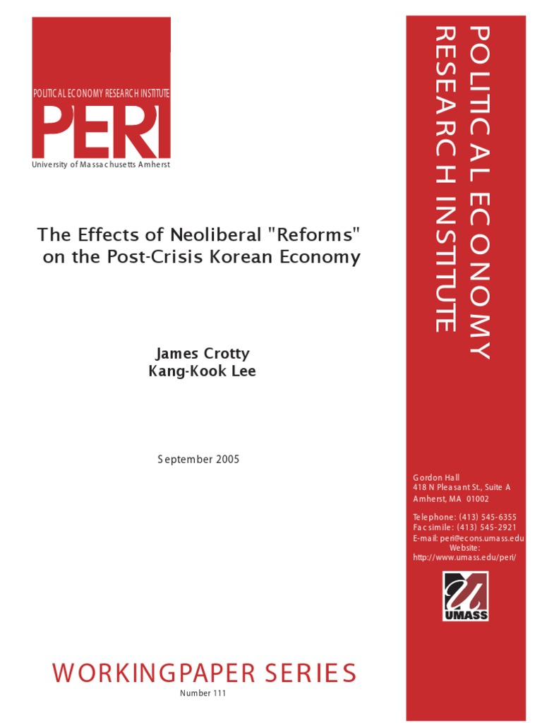 The Effects of Neoliberal Reforms On The PDF | PDF | Citigroup ...
