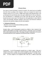 Ultrasonic Interferometer | PDF | Ultrasound | Sound