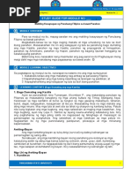 Filipino Topics | PDF