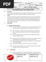 Incoming Inspection Flowchart | PDF