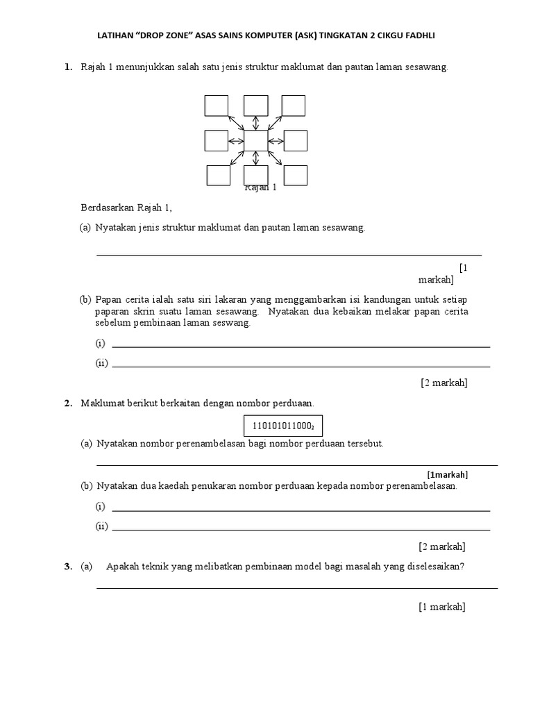 Latihan Ask F2 Dropzone | PDF