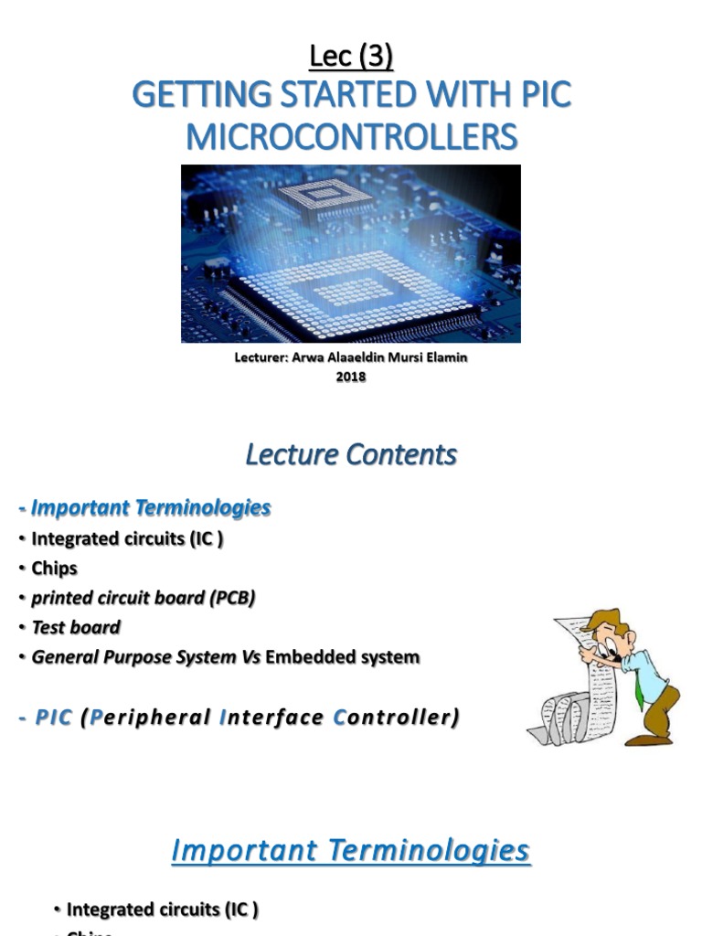 Lec 3 | PDF | Microcontroller | Electronic Circuits