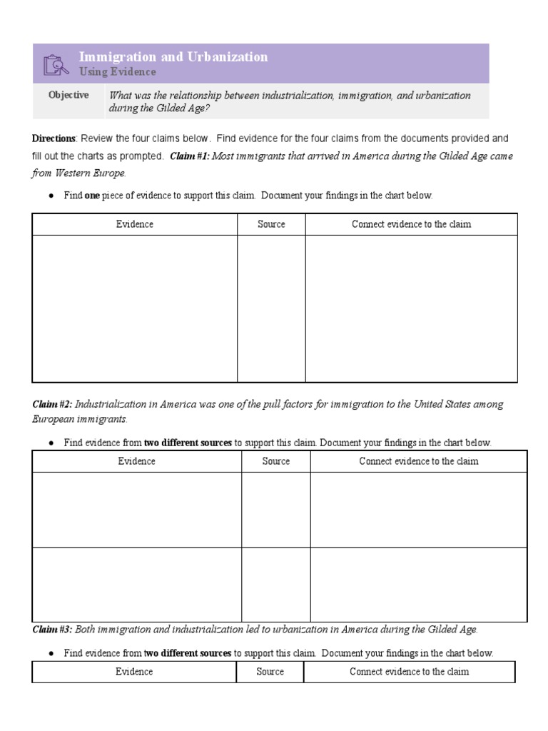 Using Evidence On Immigration and Urbanization | PDF | Immigration ...