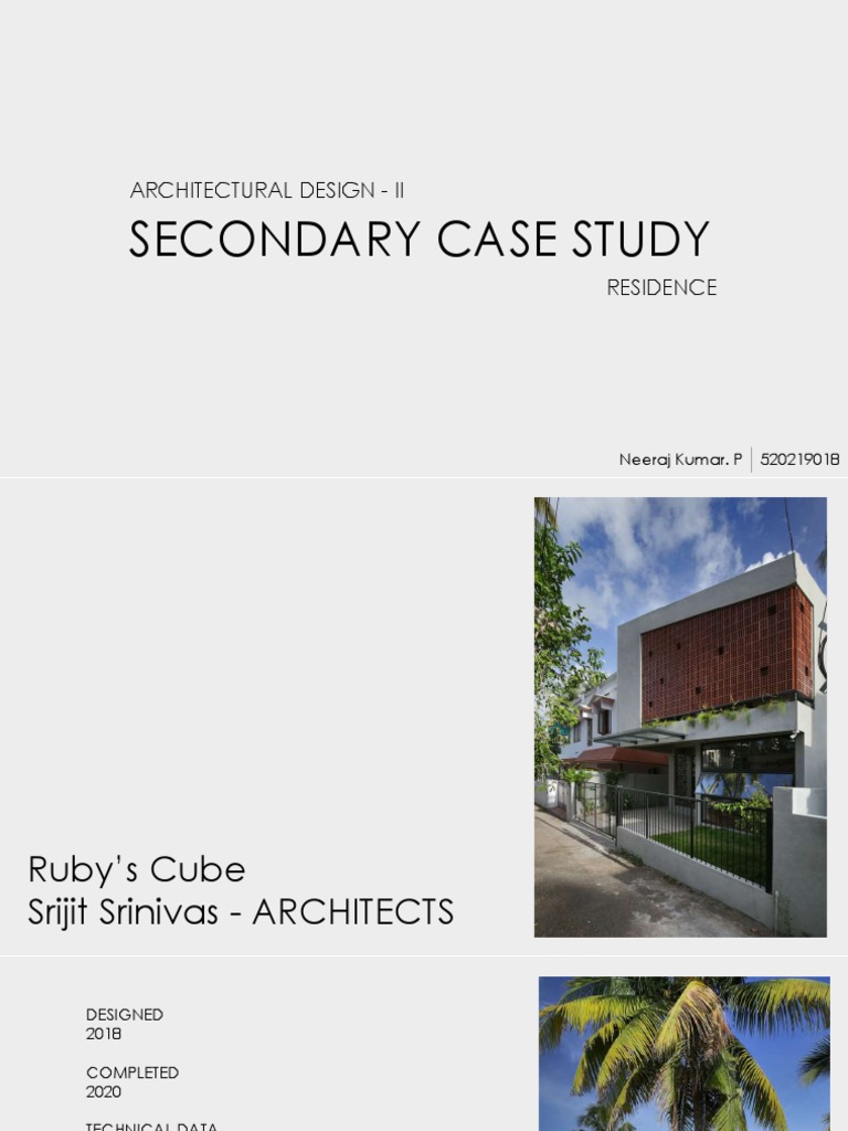 Secondary Case Study: Architectural Design - Ii | PDF | Queensland Heritage Register | Culture ...