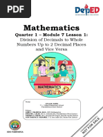 Math G6 Q2 Mod2 v2 | PDF | Ratio | Quantity