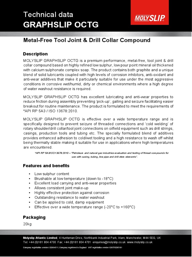 Mir 287-20 Graphslip Batch # 3759 | PDF | Lubricant | Chemistry