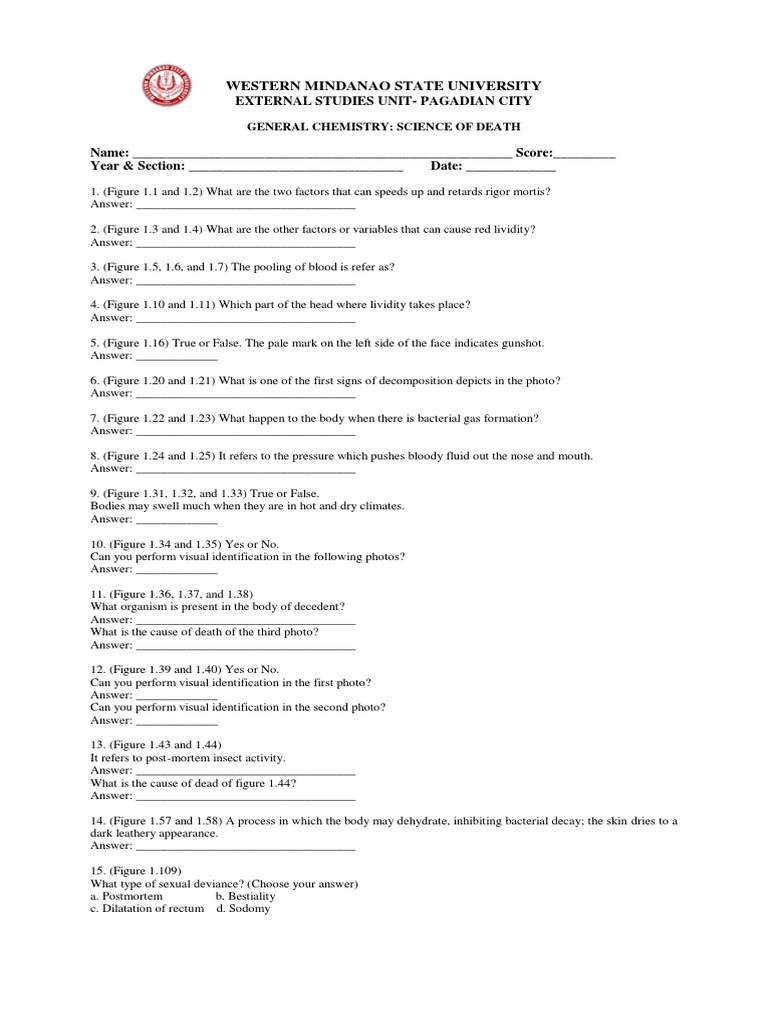 Assessment of Science of Death | PDF | Decomposition | Forensics