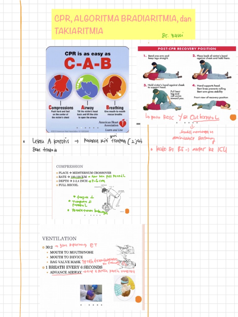 Algoritma Takiaritmia dalam ACLS | PDF