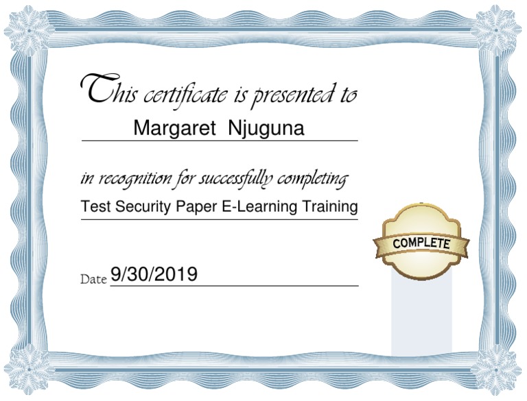 Coursecompletion PDF | PDF