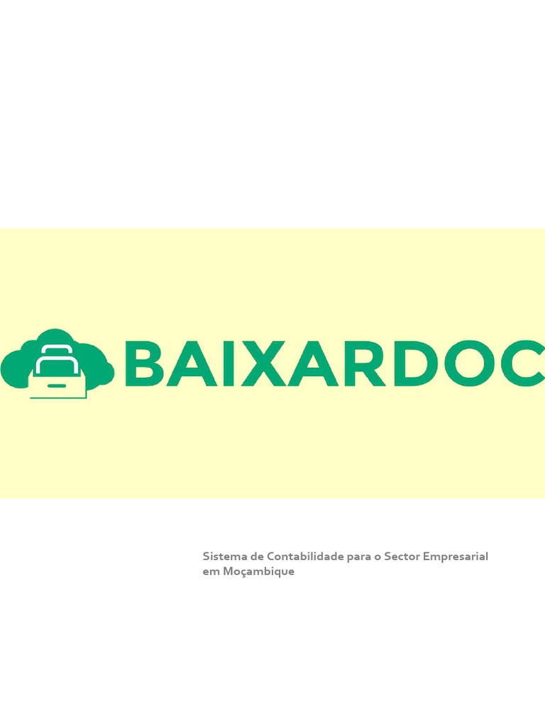 Sistema de Contabilidade Moambicano PGC Nirf | PDF | Contabilidade financeira | Contabilidade