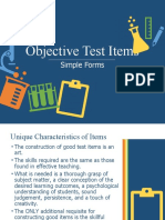 The Interpretive Exercise | PDF | Multiple Choice | Learning