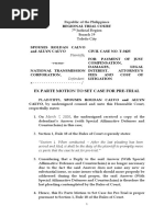 SAMPLE Complaint-in-Intervention | PDF | Intervention (Law) | Lawsuit