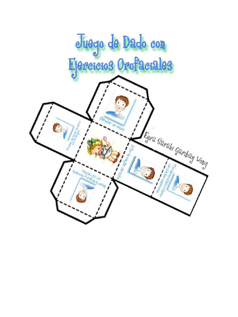 Dado Con Ejercicios Orofaciales | PDF