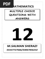 2nd Year Mathematics KPK Board Solution | PDF