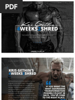 Kris Gethins 12 Week Muscle Builder Ebook | PDF | Muscle Hypertrophy | Leucine