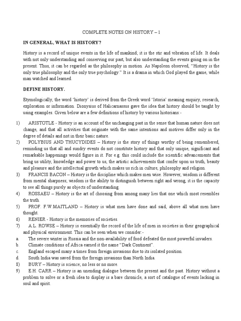 In General, What Is History? | PDF | Historian | Historiography