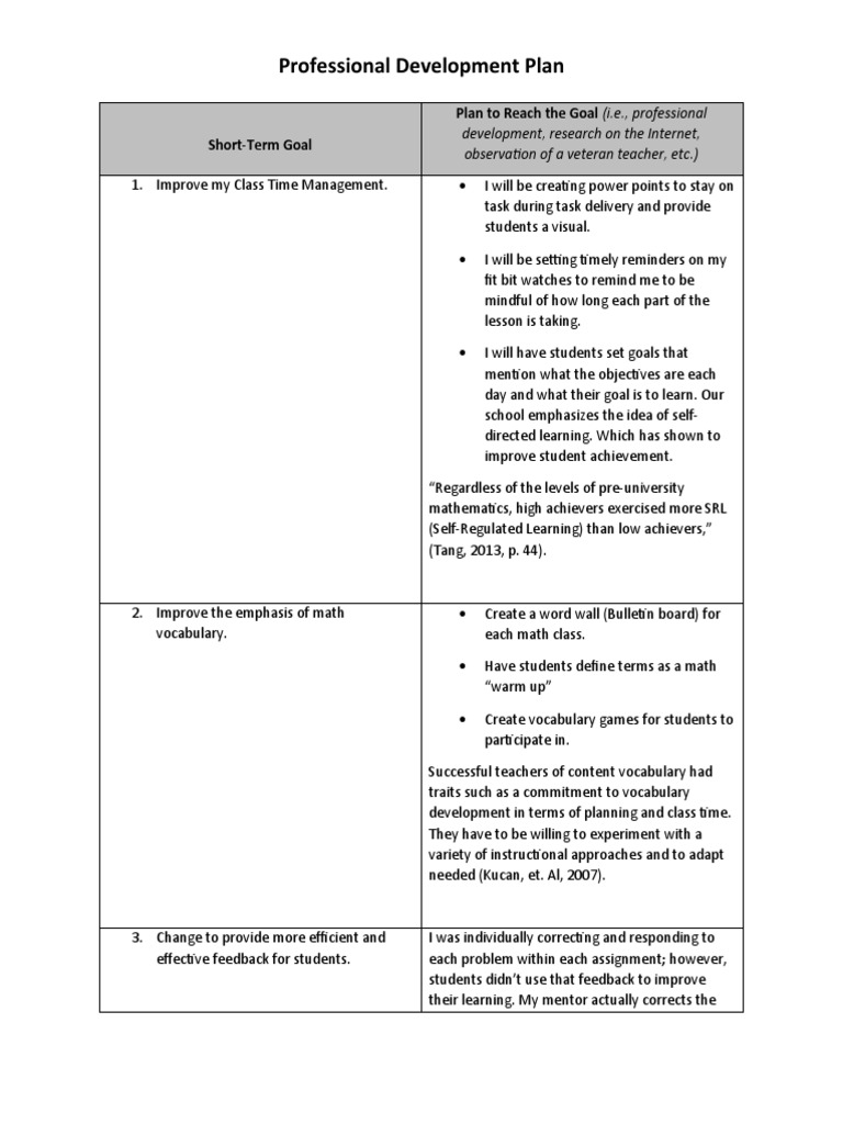 Effective Professional Development Strategies | PDF | Goal | Pedagogy