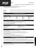 Music Ministry Application Form | PDF | Choir | Audition