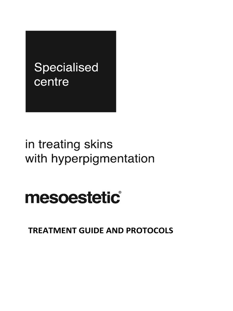 Treatment Guide and Protocols | PDF | Skin | Cosmetics