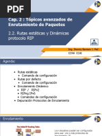 Unidad 4 - Rip v1 - Rip v2 - Eigrp | PDF | Enrutador (Computación) | Yo Pv6
