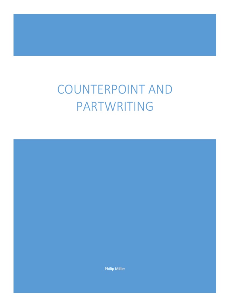 Part-Writing and Counterpoint Exercises | PDF | Chord (Music) | Scale ...