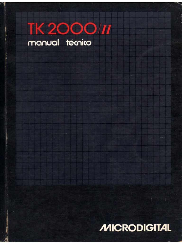 tk2000 Manual Tecnico PDF | PDF