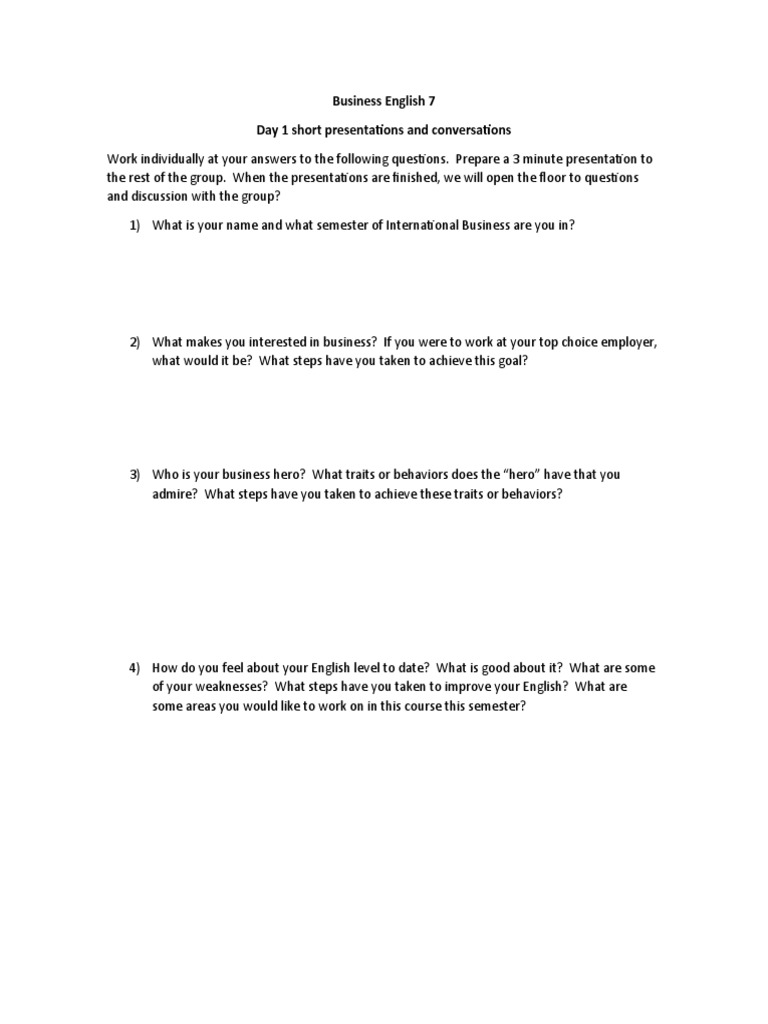 Day 1 Activity | PDF