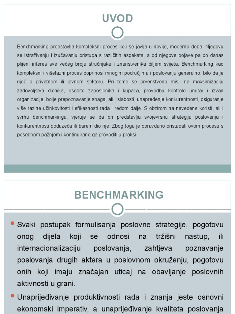 Bencmark Analise | PDF