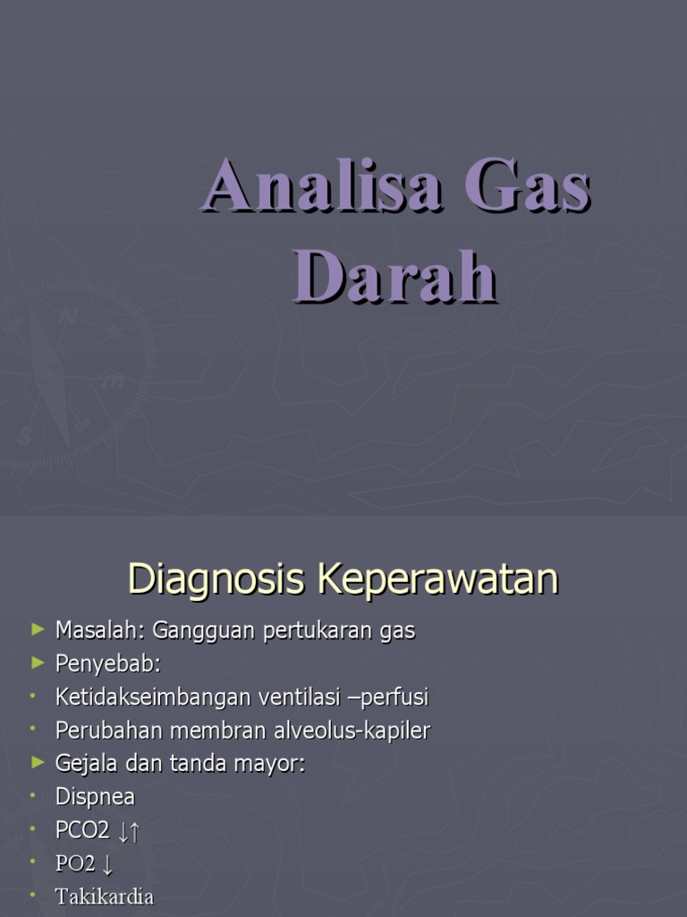 Interpretasi Analisa Gas Darah | PDF