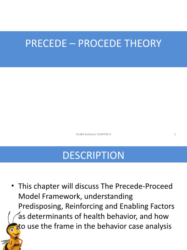 Precede-Proceed Model | PDF | Action (Philosophy) | Cognition