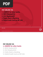 How To PAY For Your Fitness Fee Online: Login Tab Client Login | PDF ...