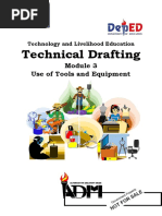 A DETAILED LESSON PLAN IN TLE Drafting | PDF | Technical Drawing | Drawing