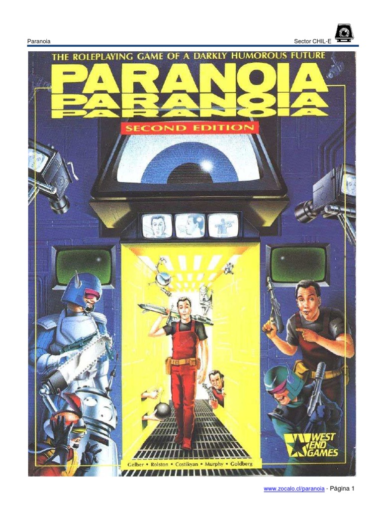 Guía Completa del Juego Paranoia | PDF | Mutación | Burocracia