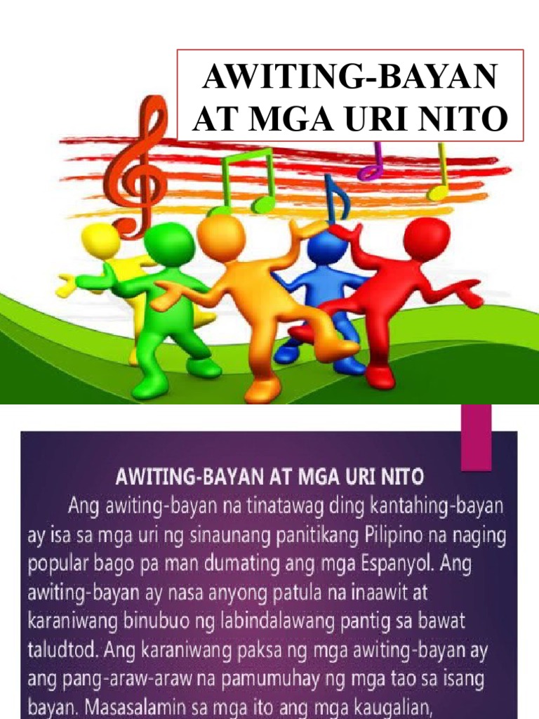 Awiting Bayan | PDF