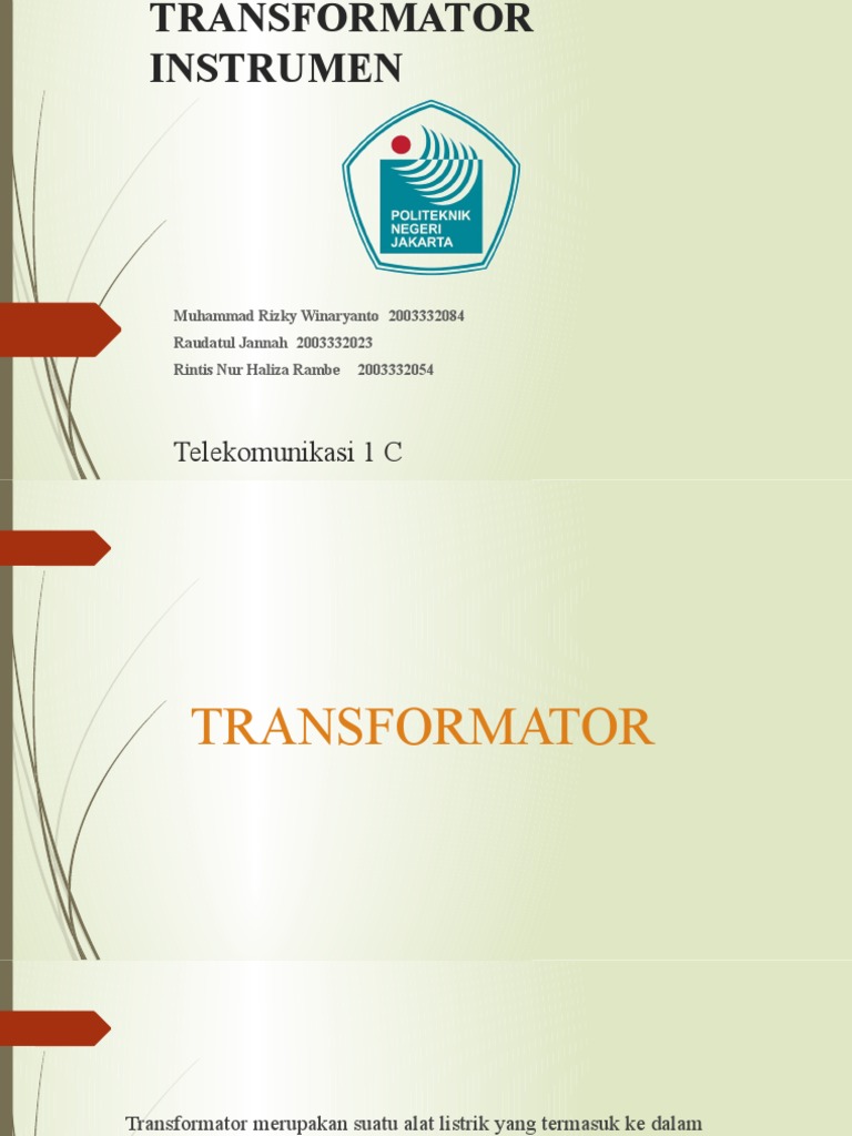 Transformator dan Jenisnya | PDF