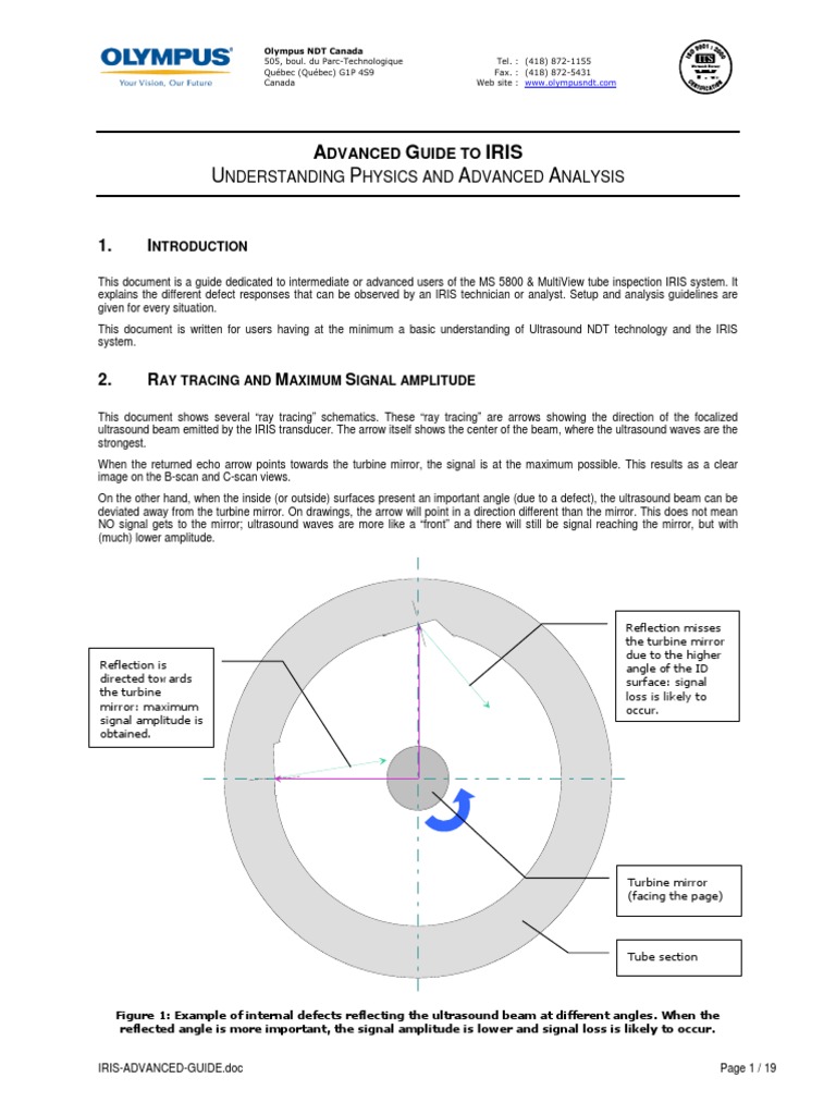 Iris Advanced Guide | PDF | Medical Ultrasound | Mirror