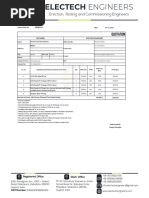Torque Record For Electrical Connections PDF | PDF | Science & Mathematics