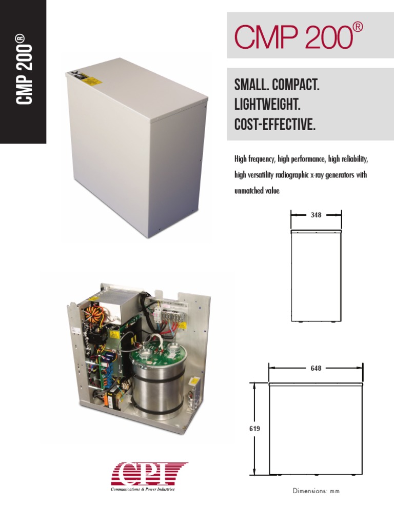 CMP 200® High-Performance X-Ray Generator | PDF