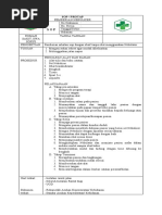 Sop Perawatan Luka | PDF