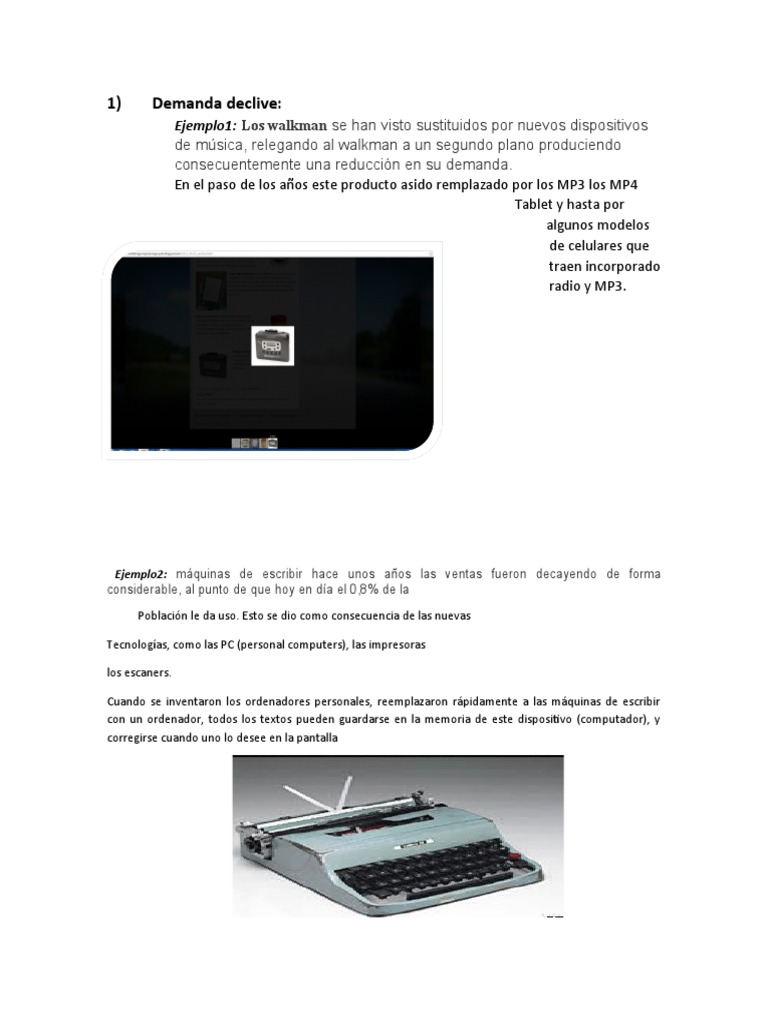 Demanda Declive | PDF