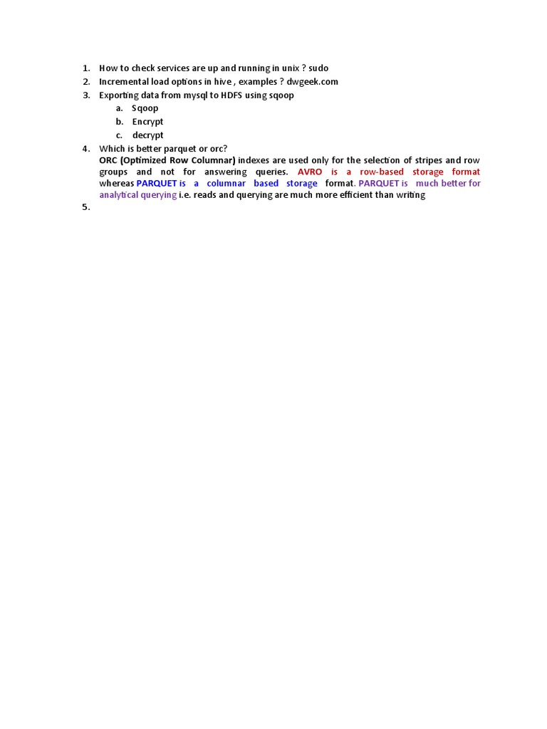 Hadoop Interview Questions Pdf 