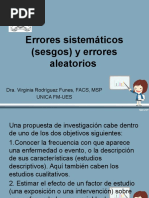 21 - Error Aleatorio y Error Sistemático | PDF | Estadísticas | Hipótesis