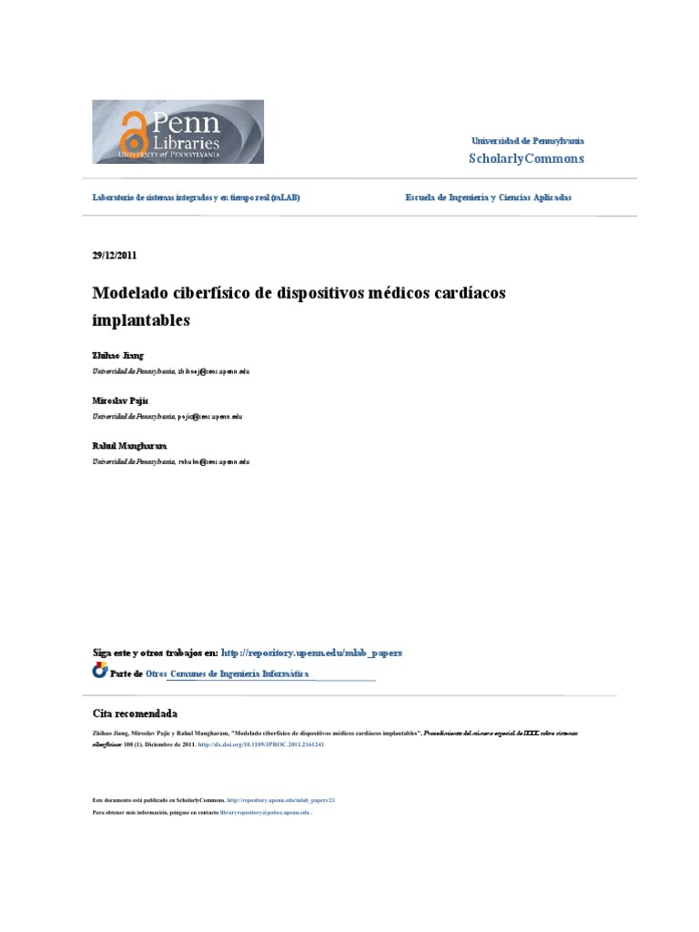 Cyber-Physical Modeling of Implantable Cardiac Medical Devices (1) .En ...